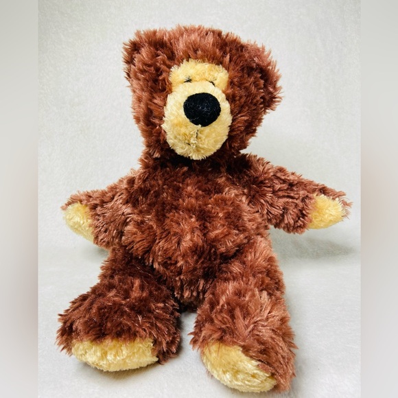 Toys | 11 Aurora Soft Cuddly Brown Bear Plush Fuzzy Soft Textured Plush ...